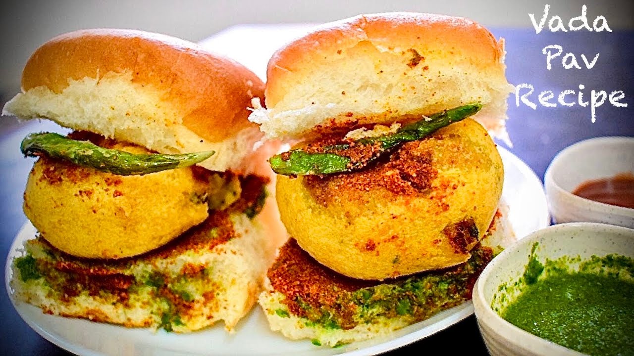 Vada Pav Recipe | वड़ा पाव रेसिपी | Mumbai Vada Pav | Batata Vada Pav ...