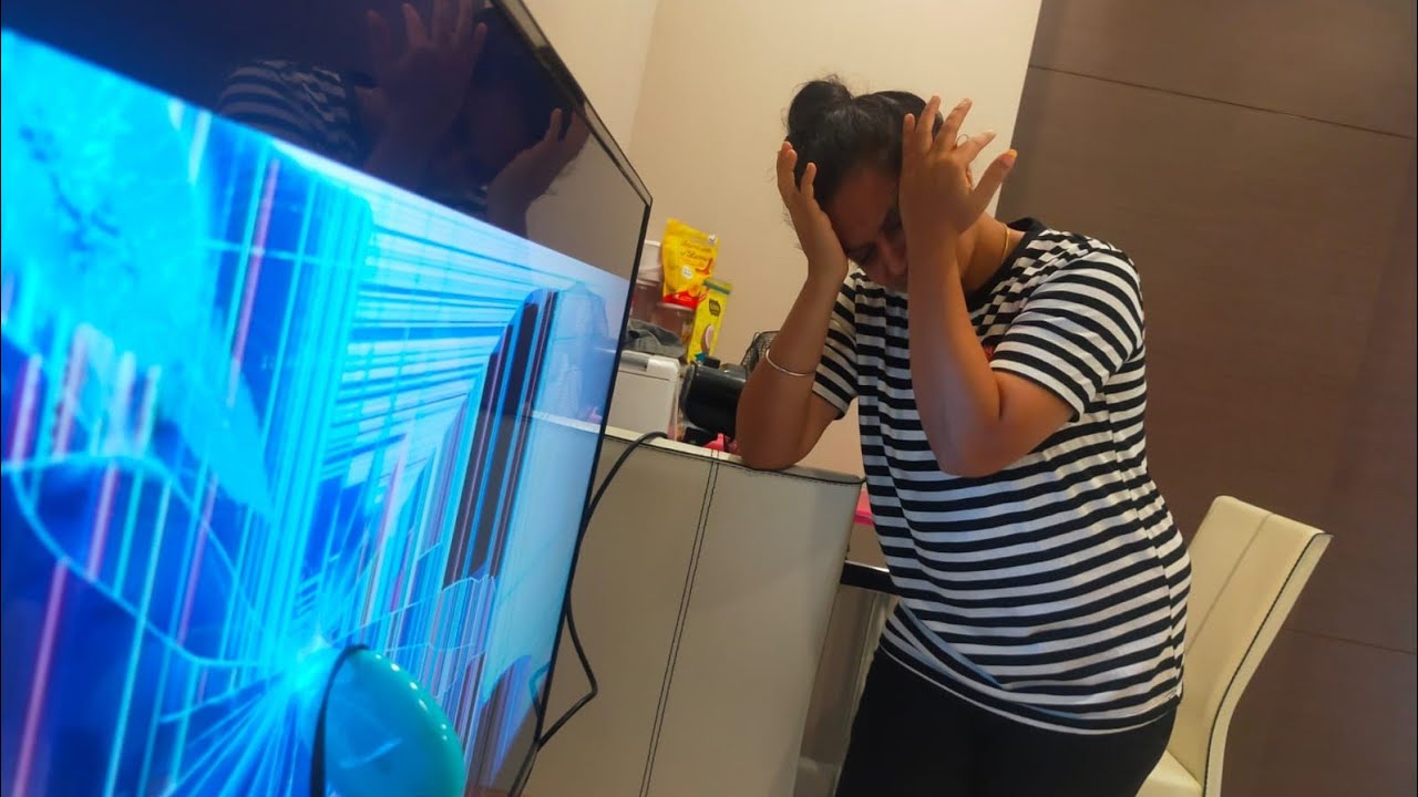 Prank Video | mother son prank | TV broken prank#prankvideo - YouTube