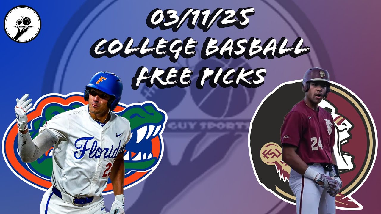 FREE College Baseball Picks 3/11/25 I 11-4 FREE PICKS STREAK - YouTube