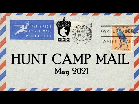 HUNT CAMP MAIL: MAY 2021 - YouTube