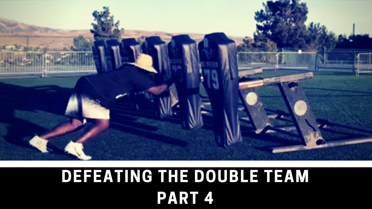DEFEATING THE DOUBLE TEAM PART 4 | Defensive Line Techniques ...