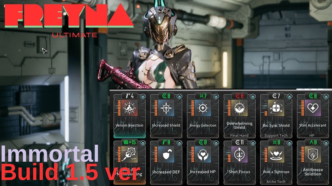 Freyna Ultimate Immortal Build 1.5 // Dead Bride // The First ...