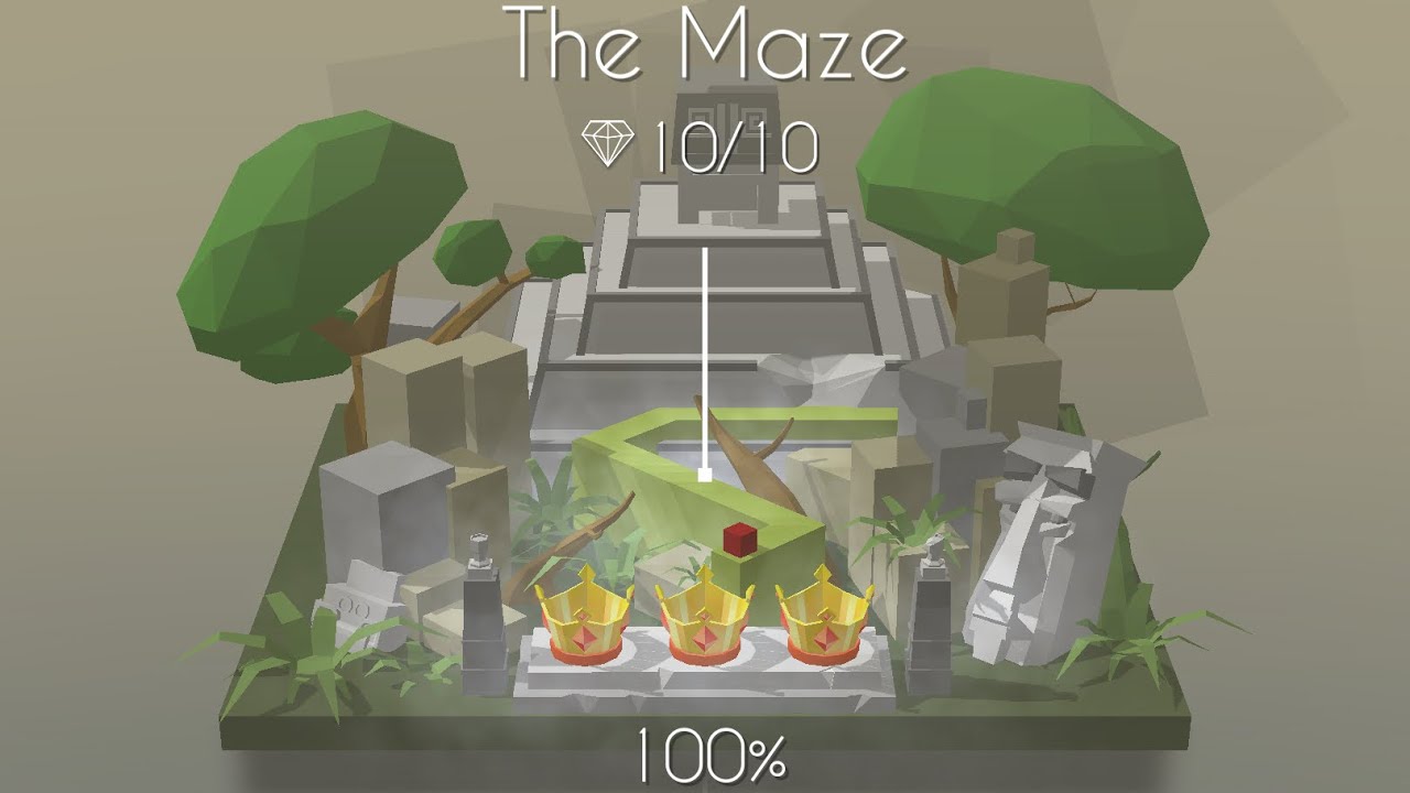 Dancing Line - The Maze - YouTube