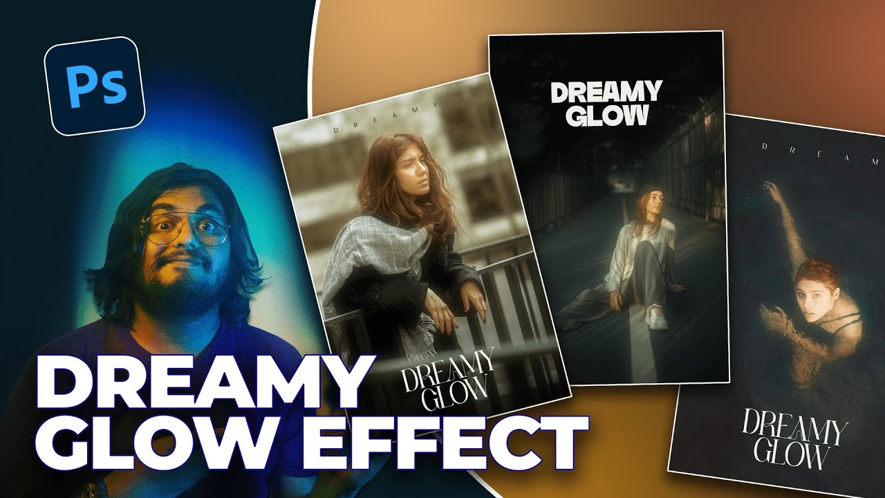 Create CINEMATIC Dreamy GLOW in Photoshop within 5 Mins / DREAMY Look ...