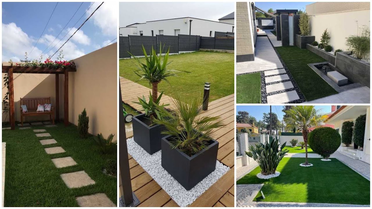 TOP 100 SIMPLE GARDEN DESIGN AND LANDSCAPING DESIGN IDEA - YouTube