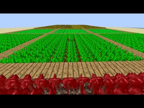 minecraft industrial crop farm - YouTube