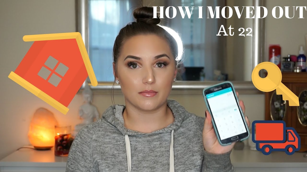 How I moved out at 22! advice, tips, etc - YouTube