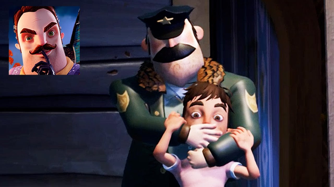 Hello Neighbor 2 Officer Nielsen Kidnaps Aaron Secrets Puzzles ...