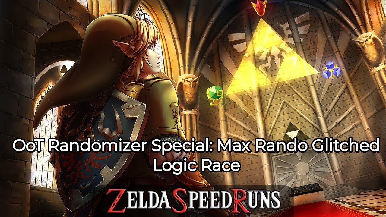 OoT Randomizer Special: Max Rando Glitched Logic Race - YouTube