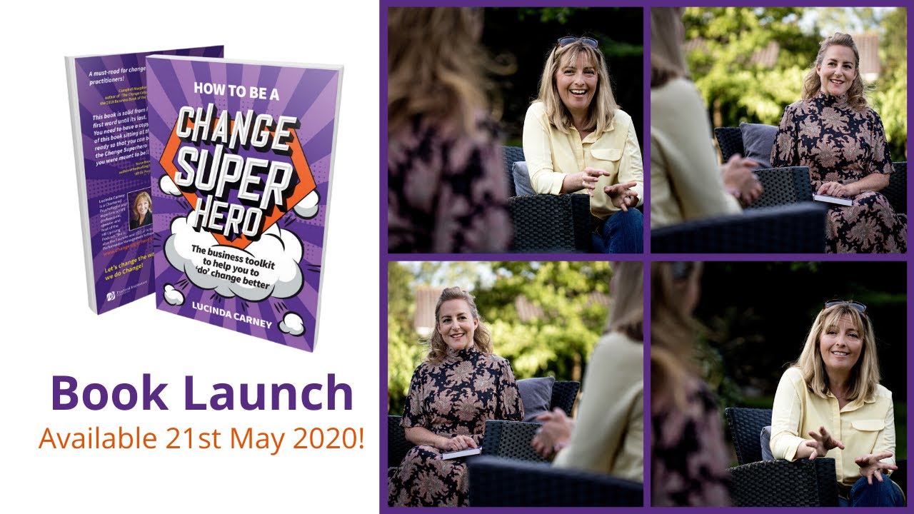How to be a Change Superhero Book Launch - YouTube