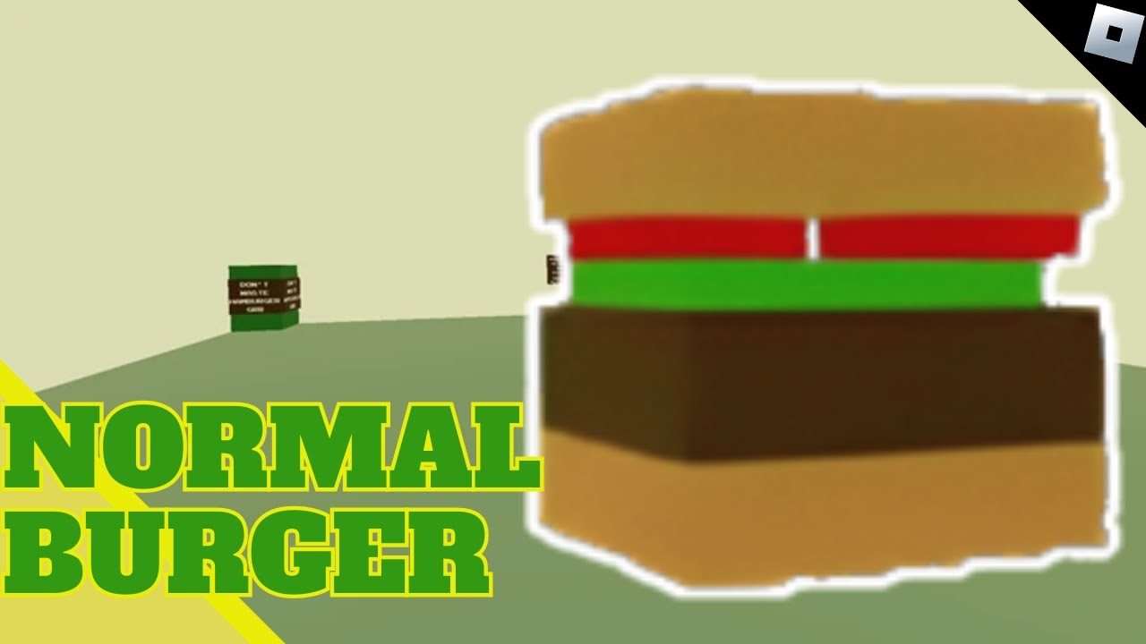 hamburger (Walkthrough) || Normal Burger - YouTube