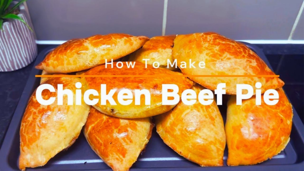 How To Make Chicken Beef Pie | Chicken Beef Pie Recipe - YouTube