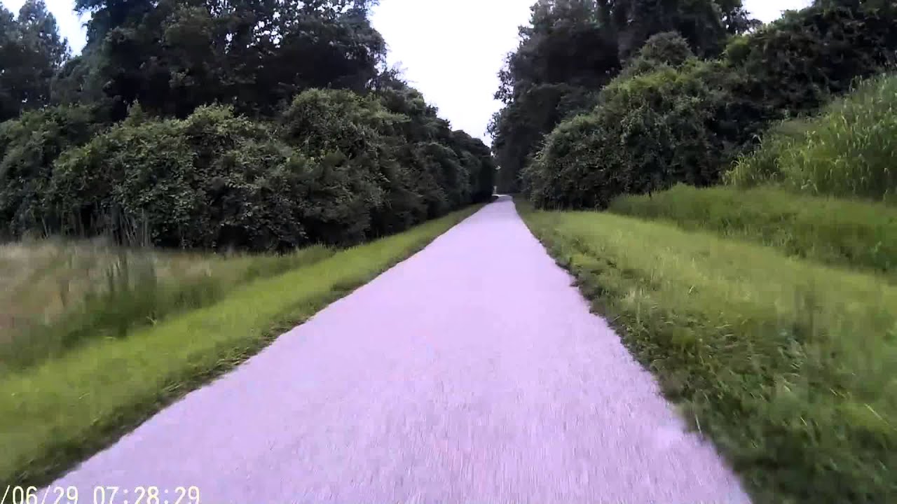 17 Mile Bike Ride - MCT Trails (Madison County Transit) - YouTube