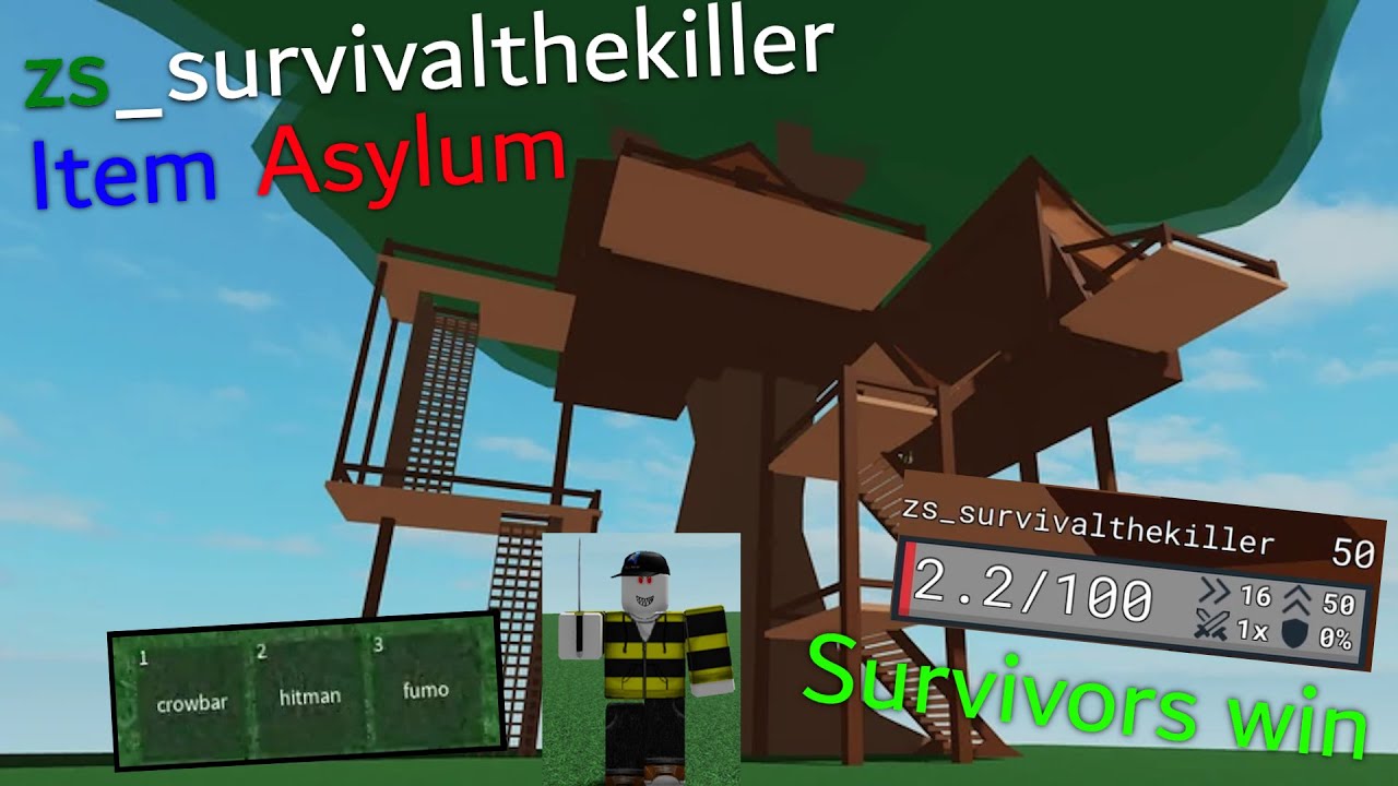 somehow surviving on zs_survivalthekiller - Item Asylum - YouTube