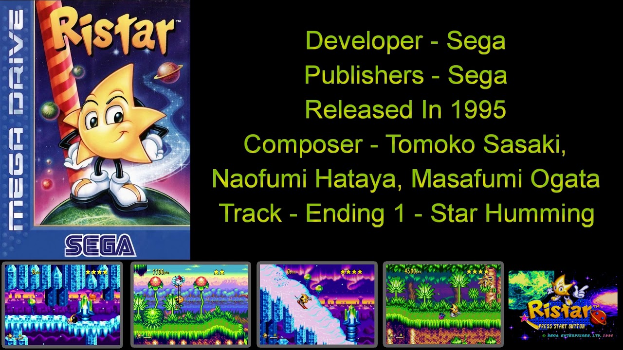 Ristar - Ending 1 - Star Humming (Genesis) - YouTube