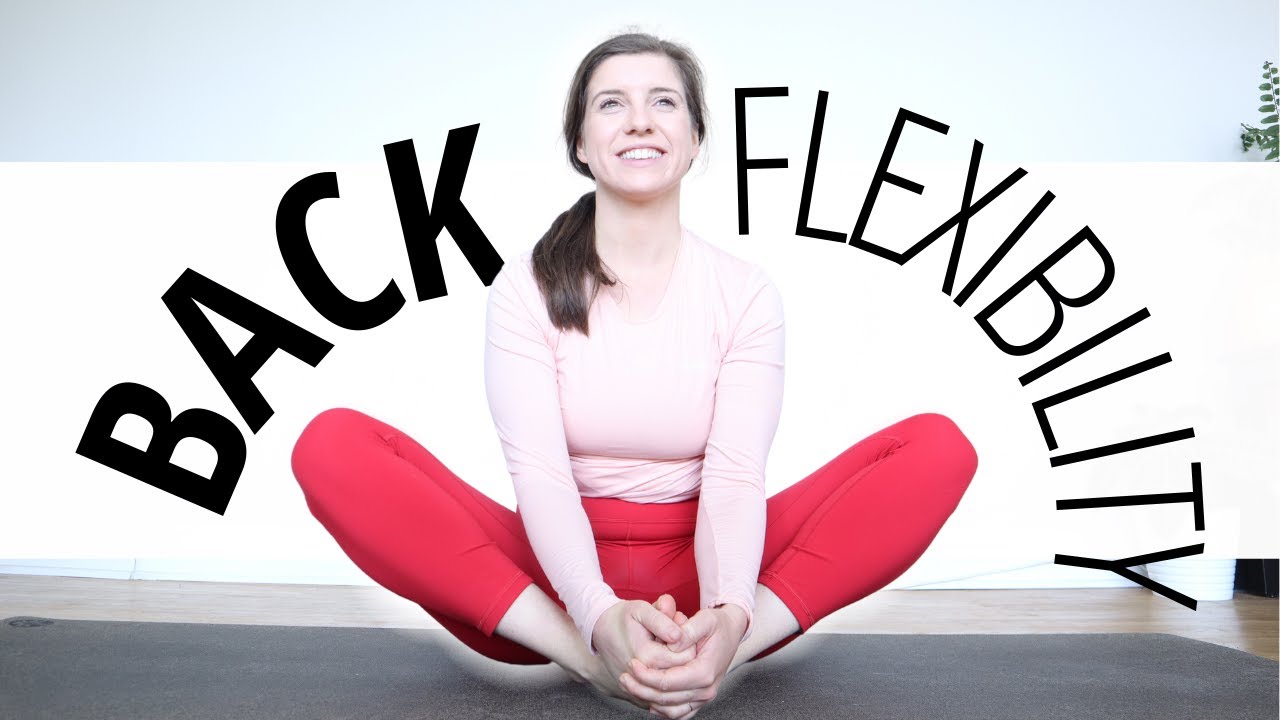 Beginner Yoga for BACK Flexibility/ Beginner-Friendly Yoga Practice for ...