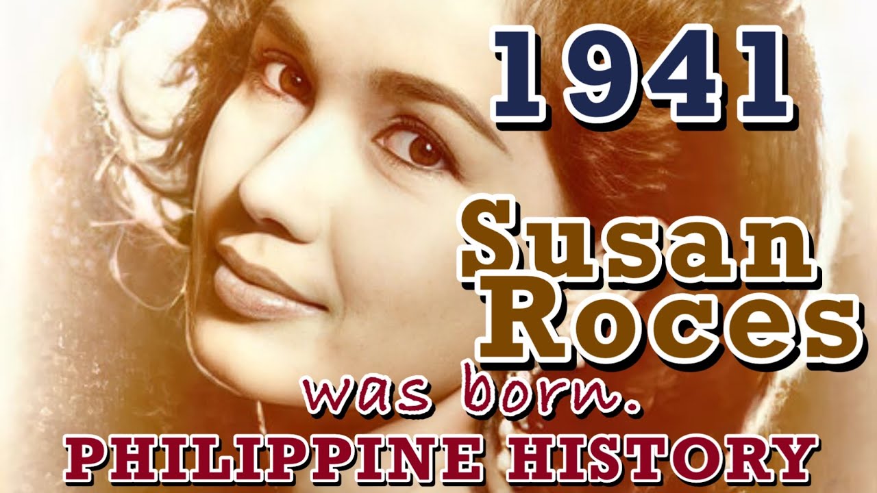 1941 Susan Roces, The Queen of Philippine Movies was born in Bacolod ...