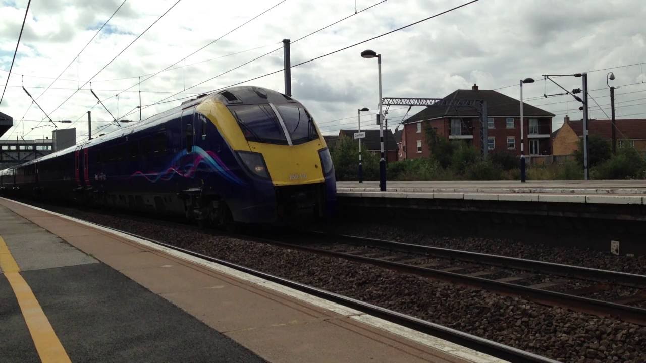 Class 180 First Hull Trains Grantham - YouTube