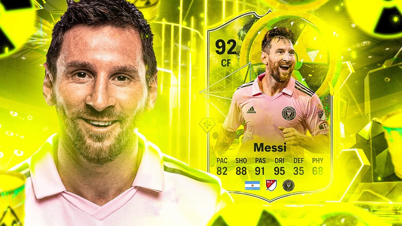 GOATESQUE ?! JE TESTE MESSI 92 RADIOACTIVE - FC 24 Ultimate Team - YouTube