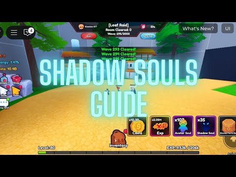 Anime Eternal How & Where To Get/Farm Shadow Souls & What Are Shadow ...