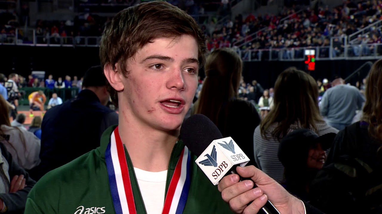 SDHSAA Class A -145 lbs. Champion - Michael Lusk - YouTube