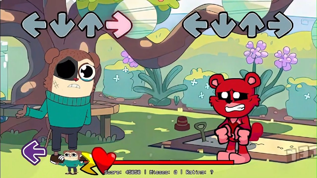 FNF NEW Trifle Thumb Vs Smiling Critters Sings buley cancan Trifle ...