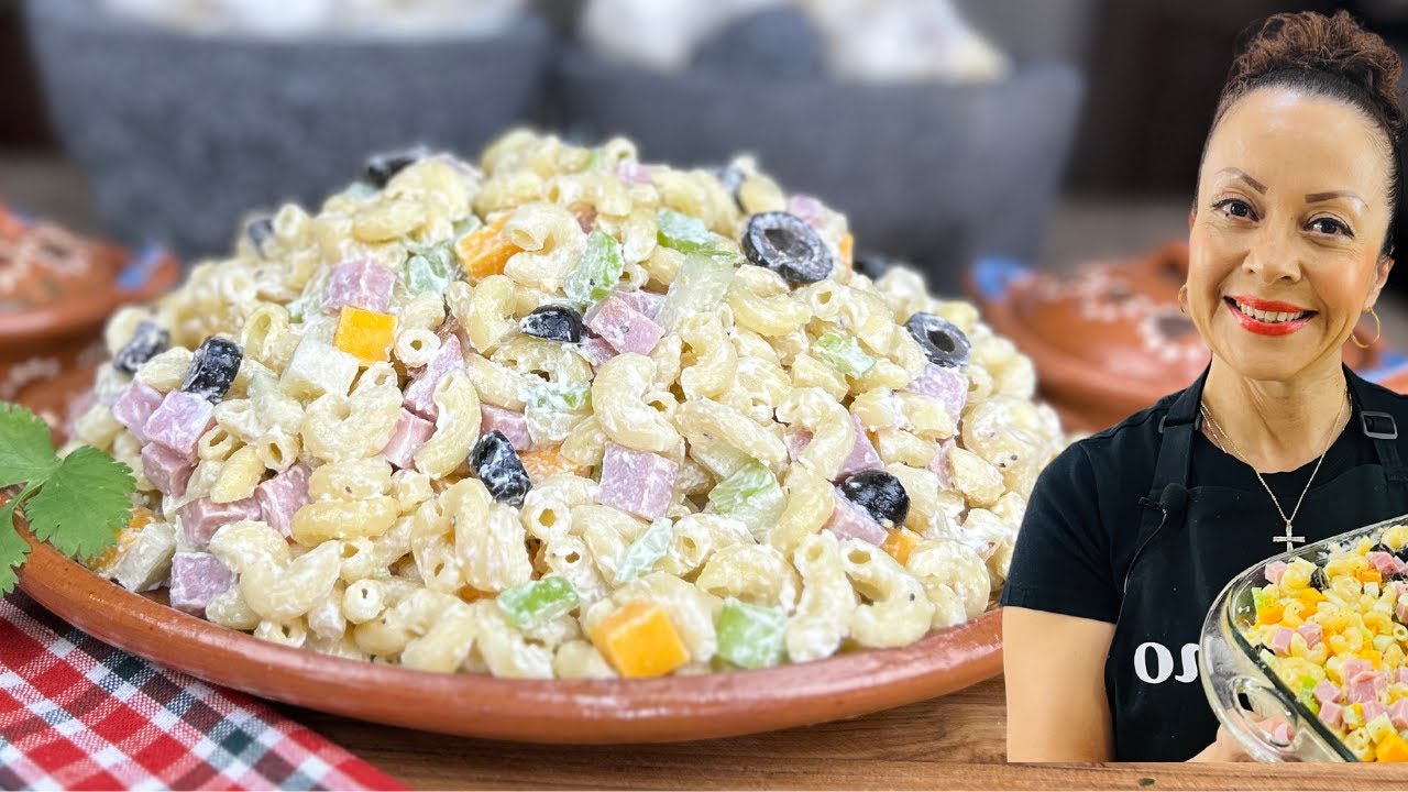 Ensalada de Coditos Fácil y Rápida - YouTube