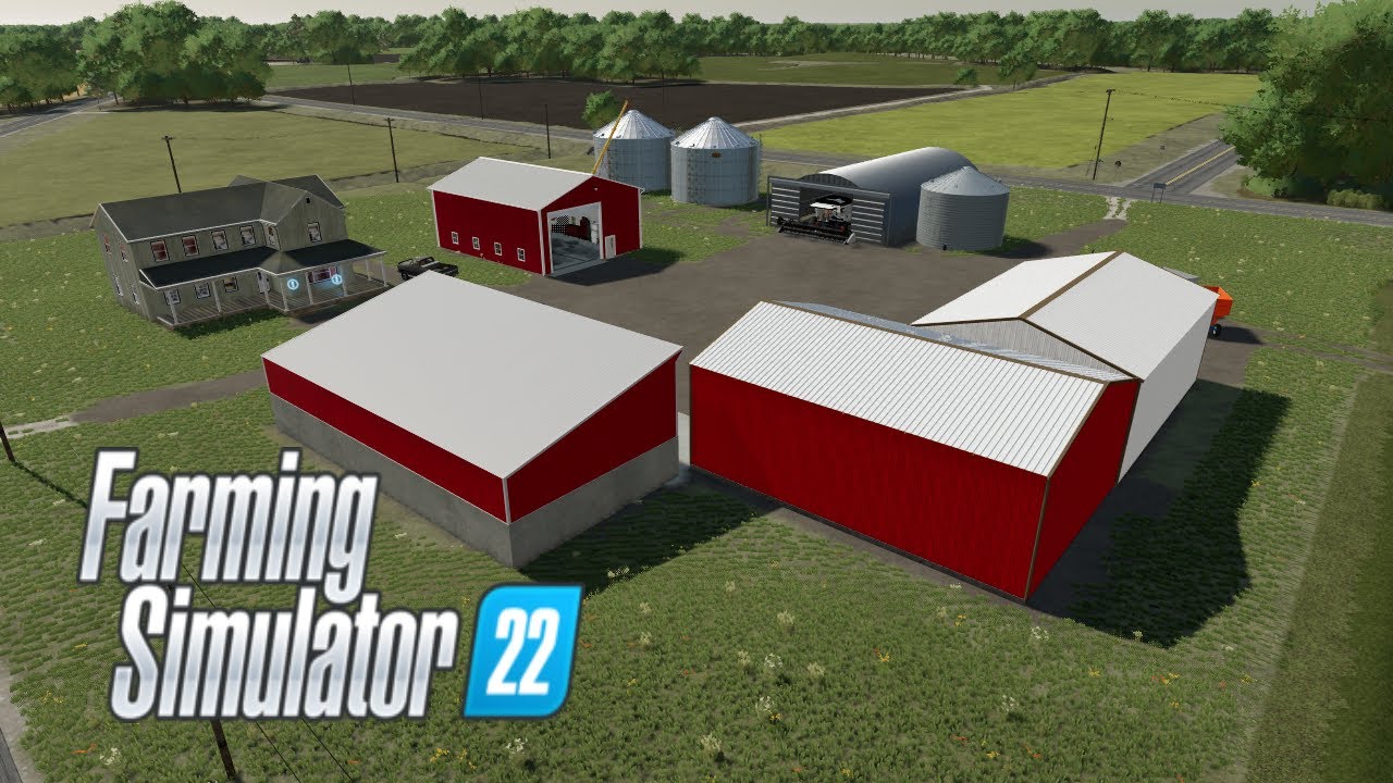 Farm Build Timelapse | Hometown Farm - YouTube