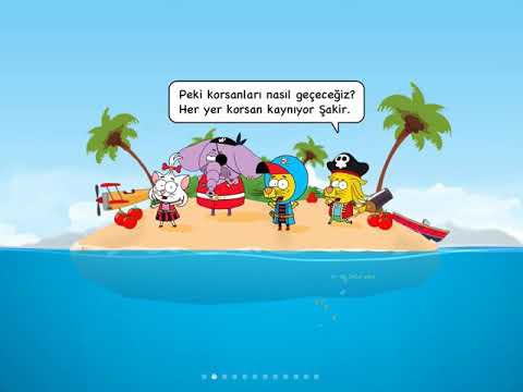 Kral Şakir ve Fil Necati oyun Korsan adası
