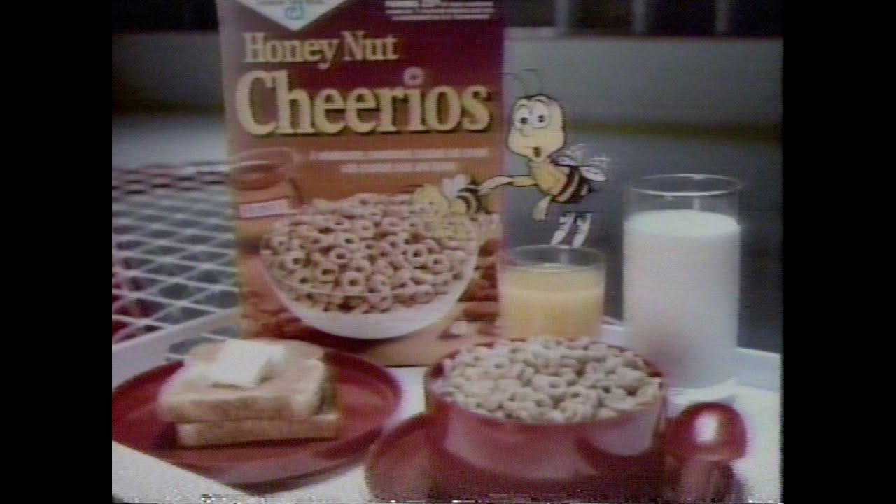 BEE-autiful Honey Nut Cheerios Hockey Commercial (1985) - YouTube