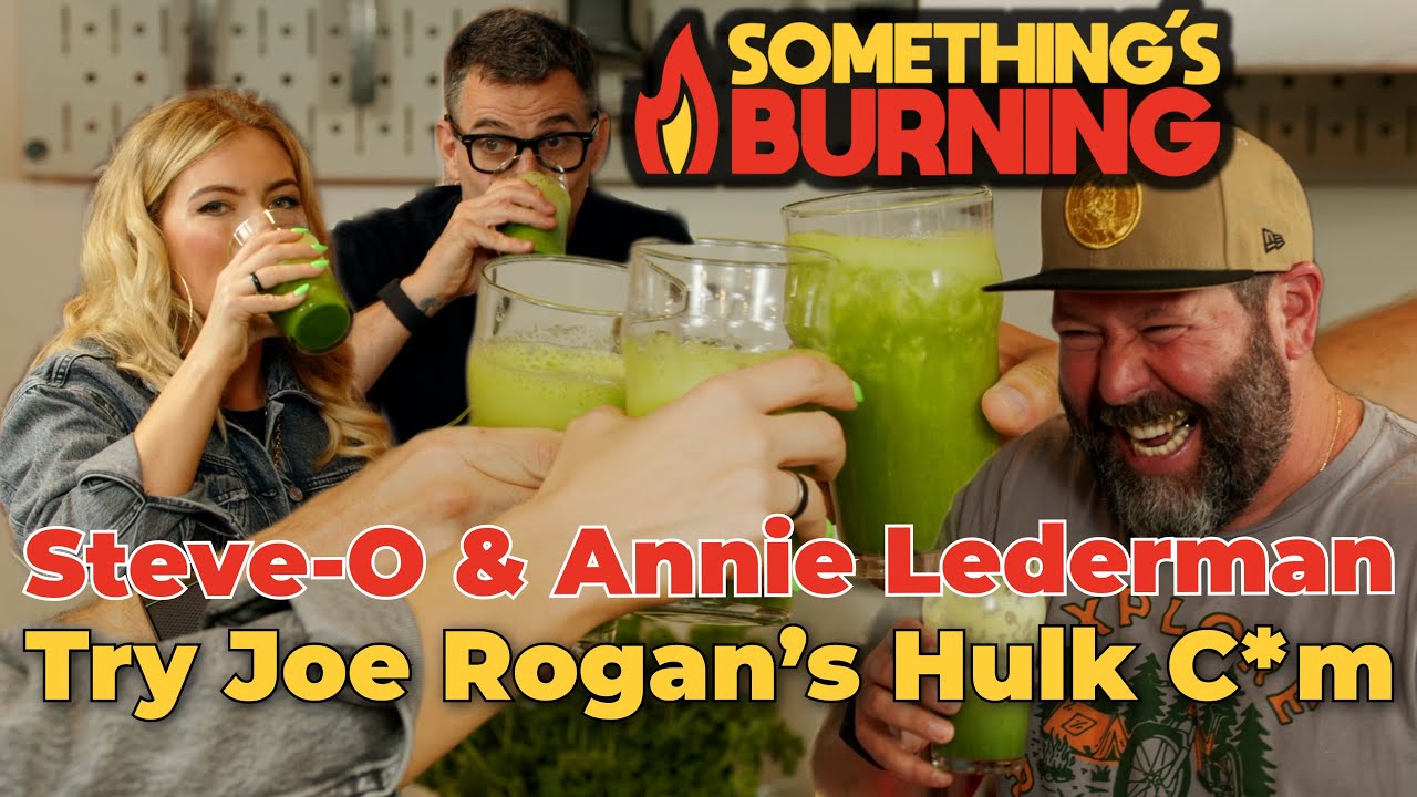 Steve-O & Annie Lederman Try Joe Rogan's Hulk C*m Drink - CLIP ...