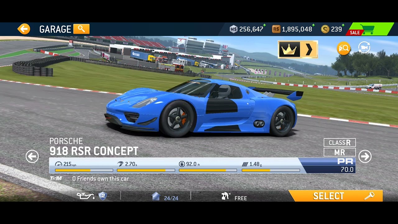 My car garage ,my car collection/ real racing 3 - YouTube