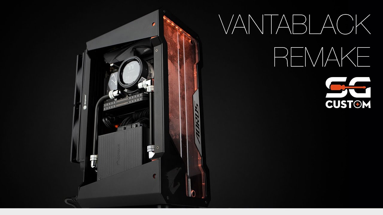 VANTABLACK - Remake my Itx Case - YouTube