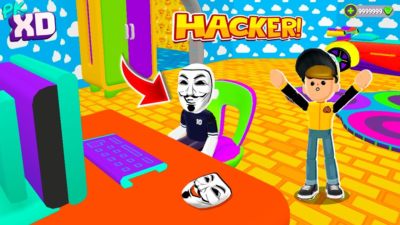 UM HACKER INVADIU MEU MUNDO NO PK XD! - YouTube