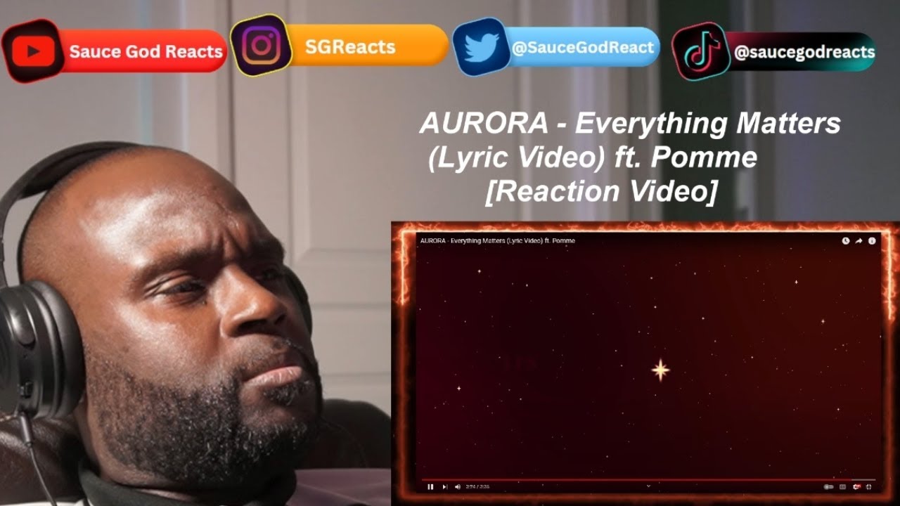 AURORA - Everything Matters (Lyric Video) ft. Pomme | REACTION - YouTube