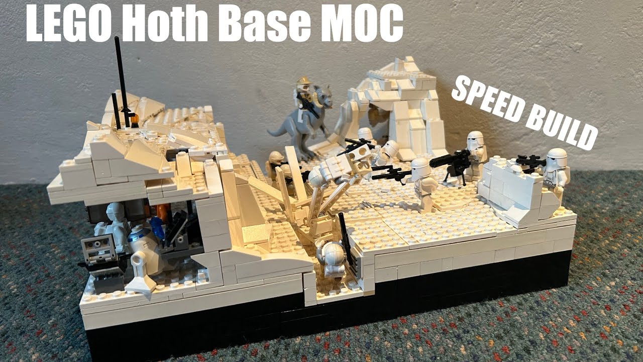 LEGO Hoth Base MOC - Speed Build - YouTube
