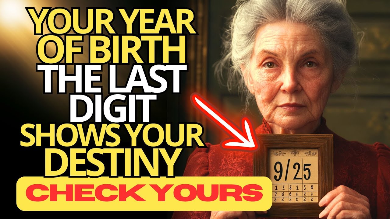 What Does the Last Digit of Your Birth Year Mean? IT WILL SHOCK YOU ...