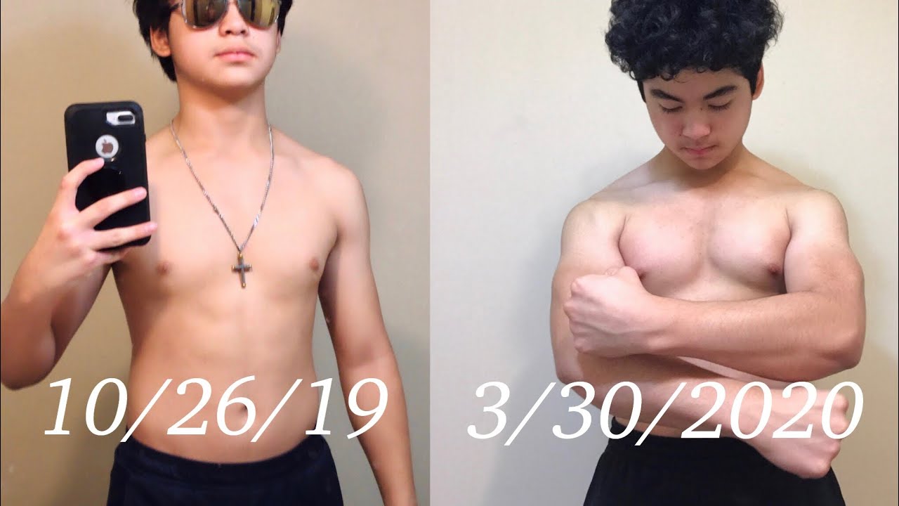 5 Months Body Transformation 12-13 years old - YouTube