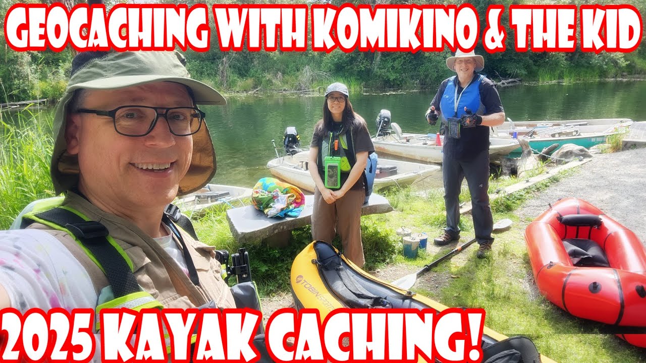 2025 Kayaking Caching! - YouTube