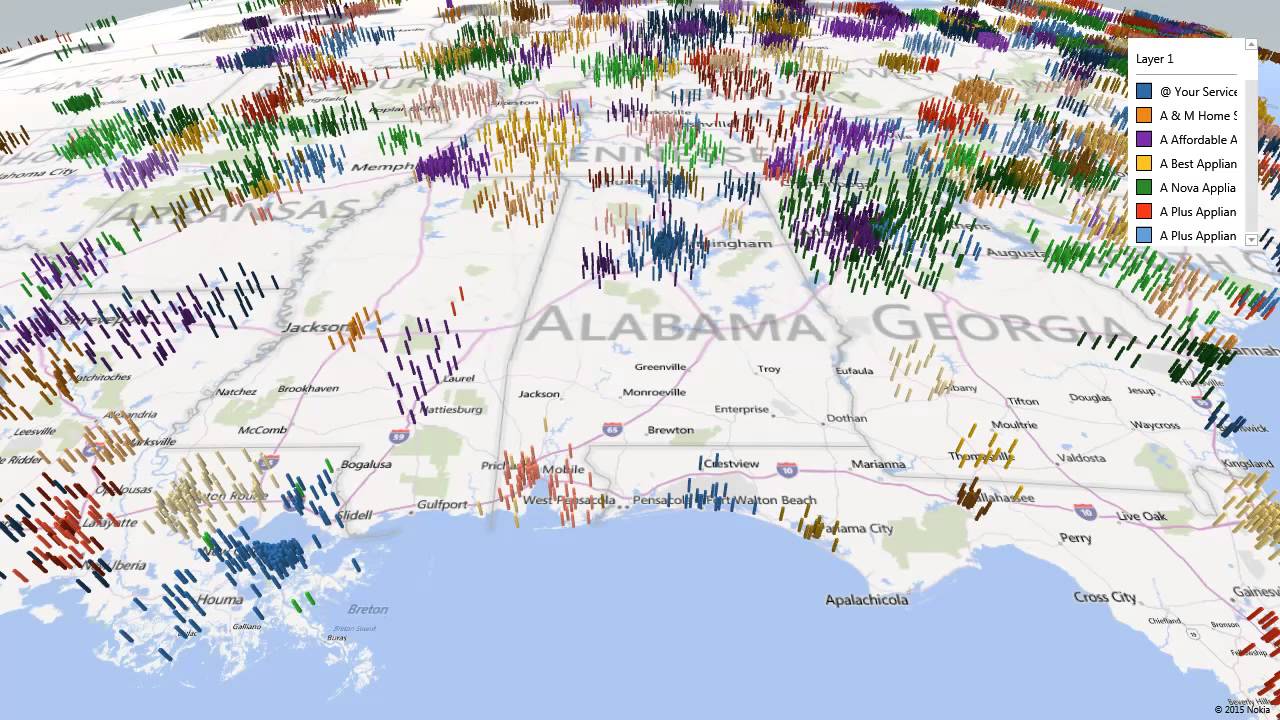 USA coverage by zip updated - YouTube
