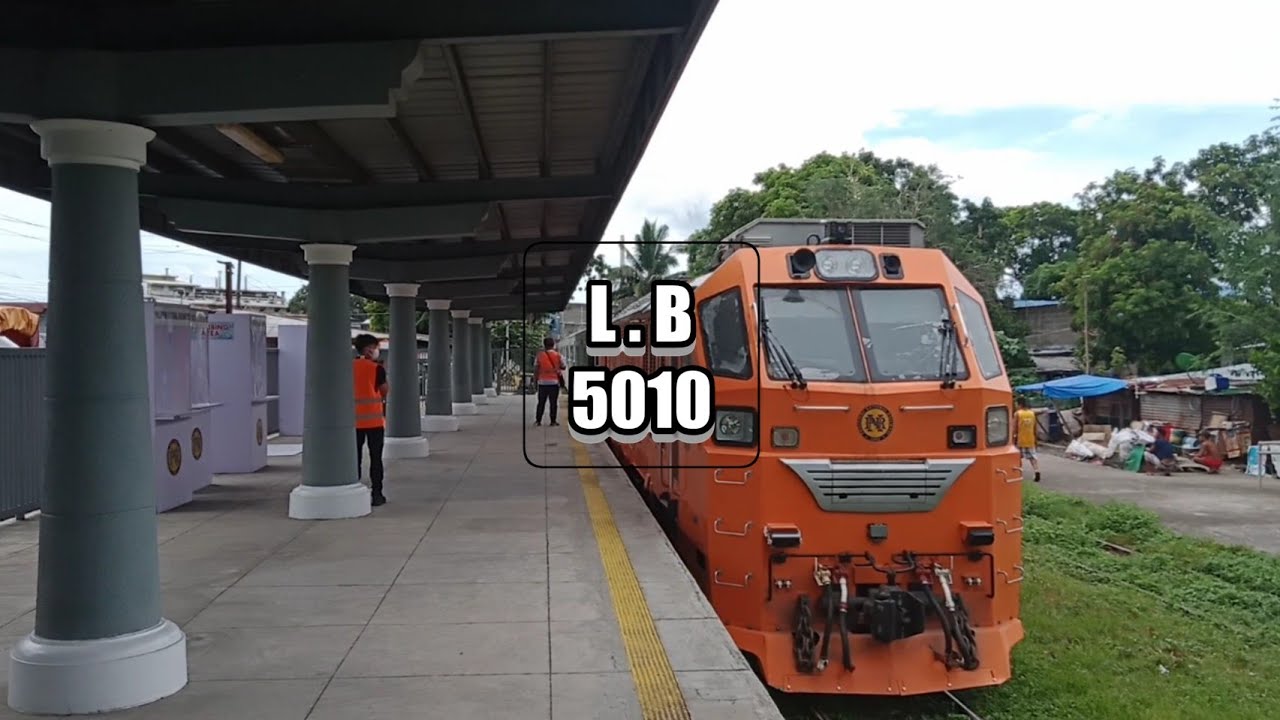 PNR DHL 9001 and PC 8303 arriving @ San Pablo Station - YouTube