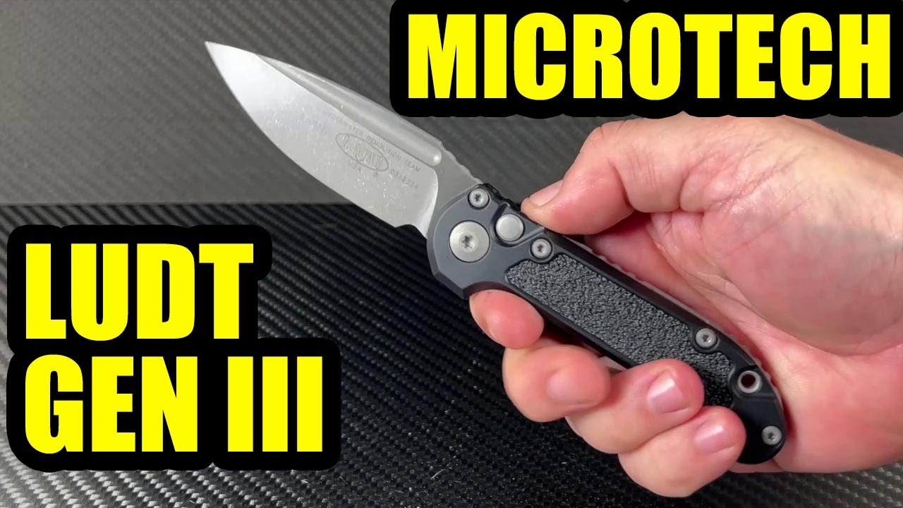 Microtech Knives LUDT Gen III - YouTube