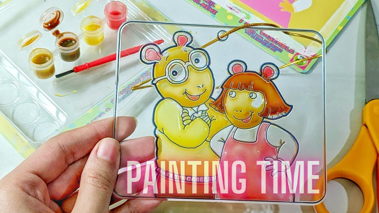 Creative Kids Corner: Fun Glass Painting with Brushes - Unleash Your ...