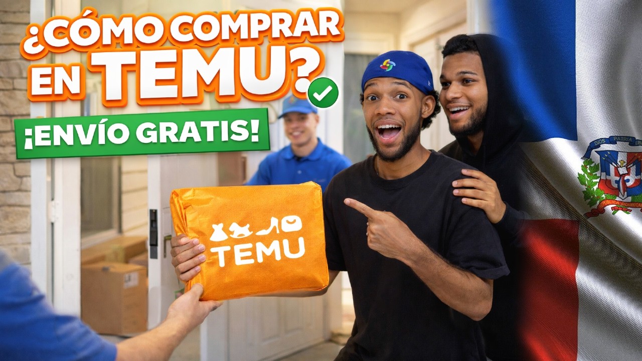 Como comprar en temu desde Republica Dominicana - YouTube