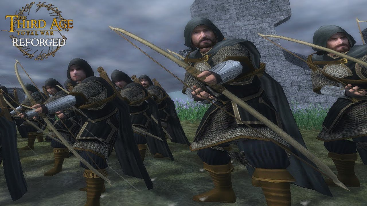 NORTH DOWNS, DUNEDAIN CAMP UNDER ATTACK (Siege Battle) - Third Age ...