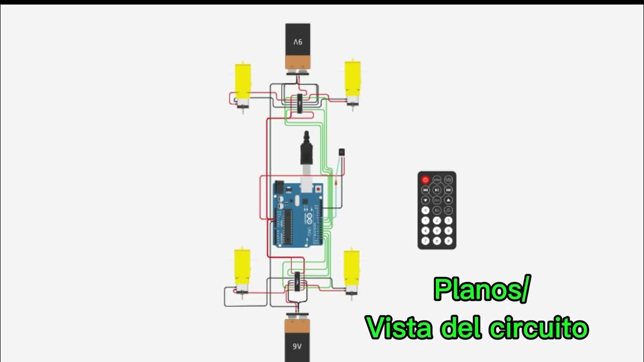 simulación de carrito Arduino Bluetooth tinkercad! - YouTube