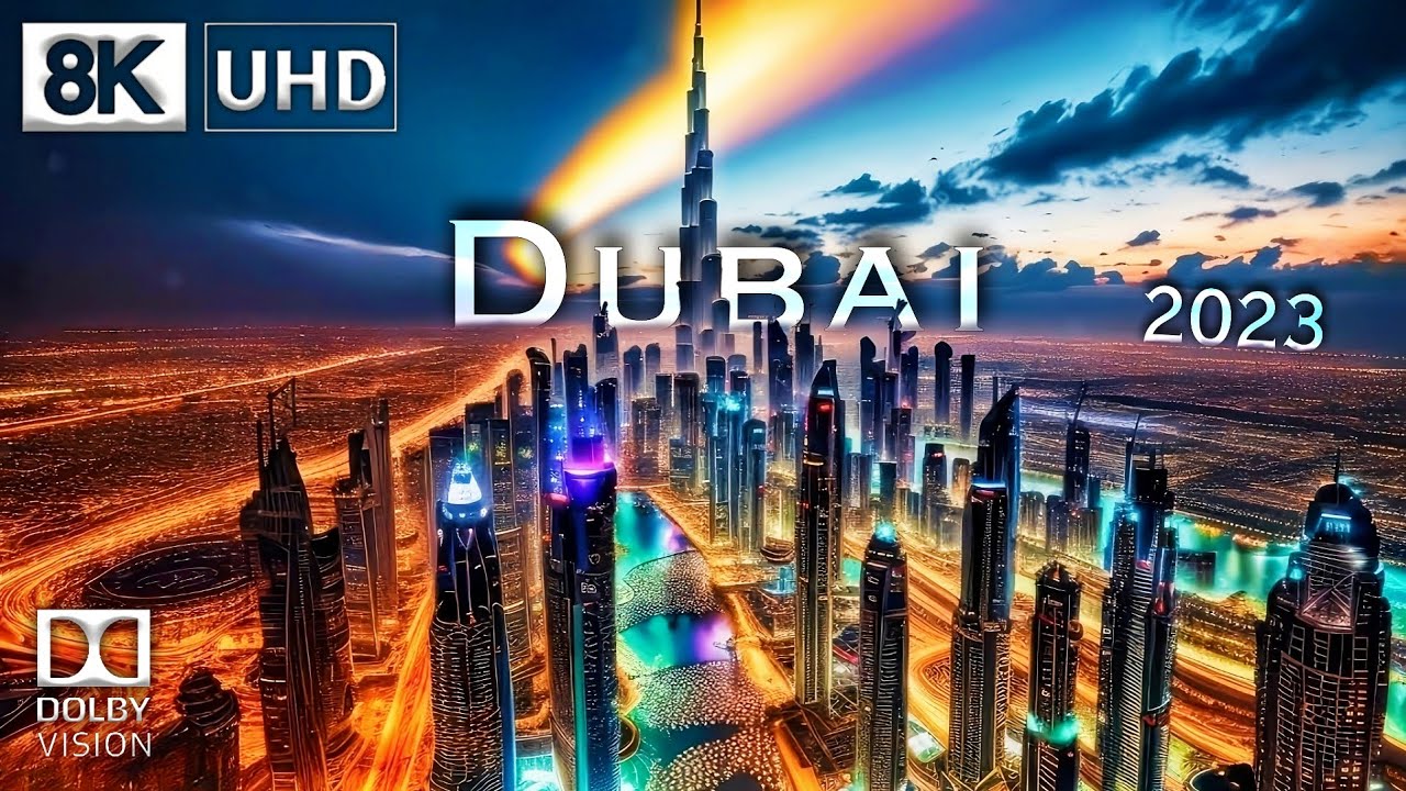 DUBAI 🇦🇪 8K Video Ultra hd 60FPS Dolby Vision | Dubai 8K HDR | 8K TV ...