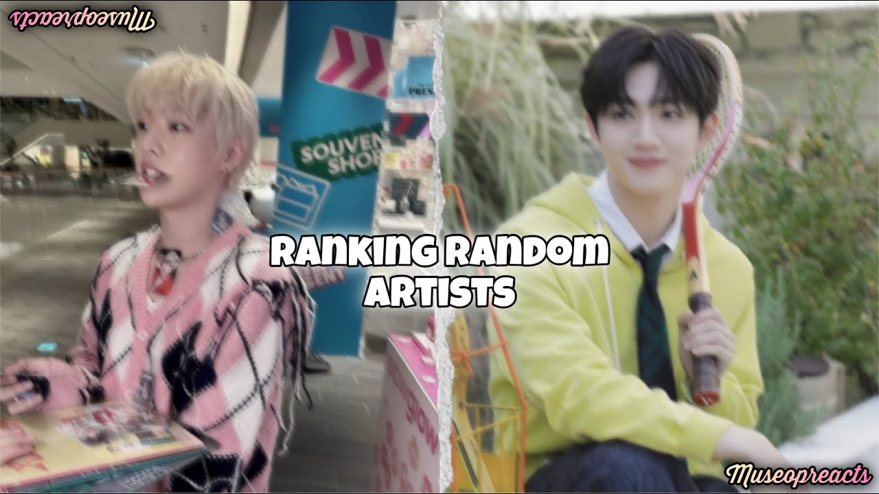 ☀︎ ranking random artists - YouTube