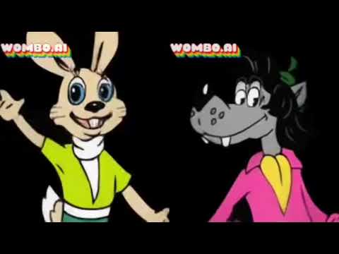 Hy Noroan Wolf And Hare Singing Pepas (Wombo.Ai)