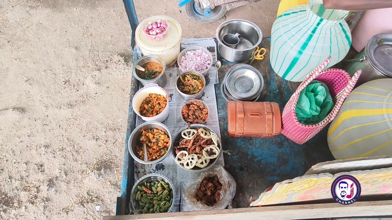 கூழ் கடையில் 10 வகை வெஞ்சனம் தரும் மரகதம் பாட்டி/Village food life ...